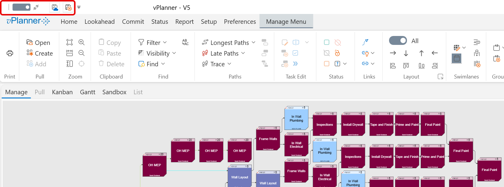 6.2.2. Import P6 XML